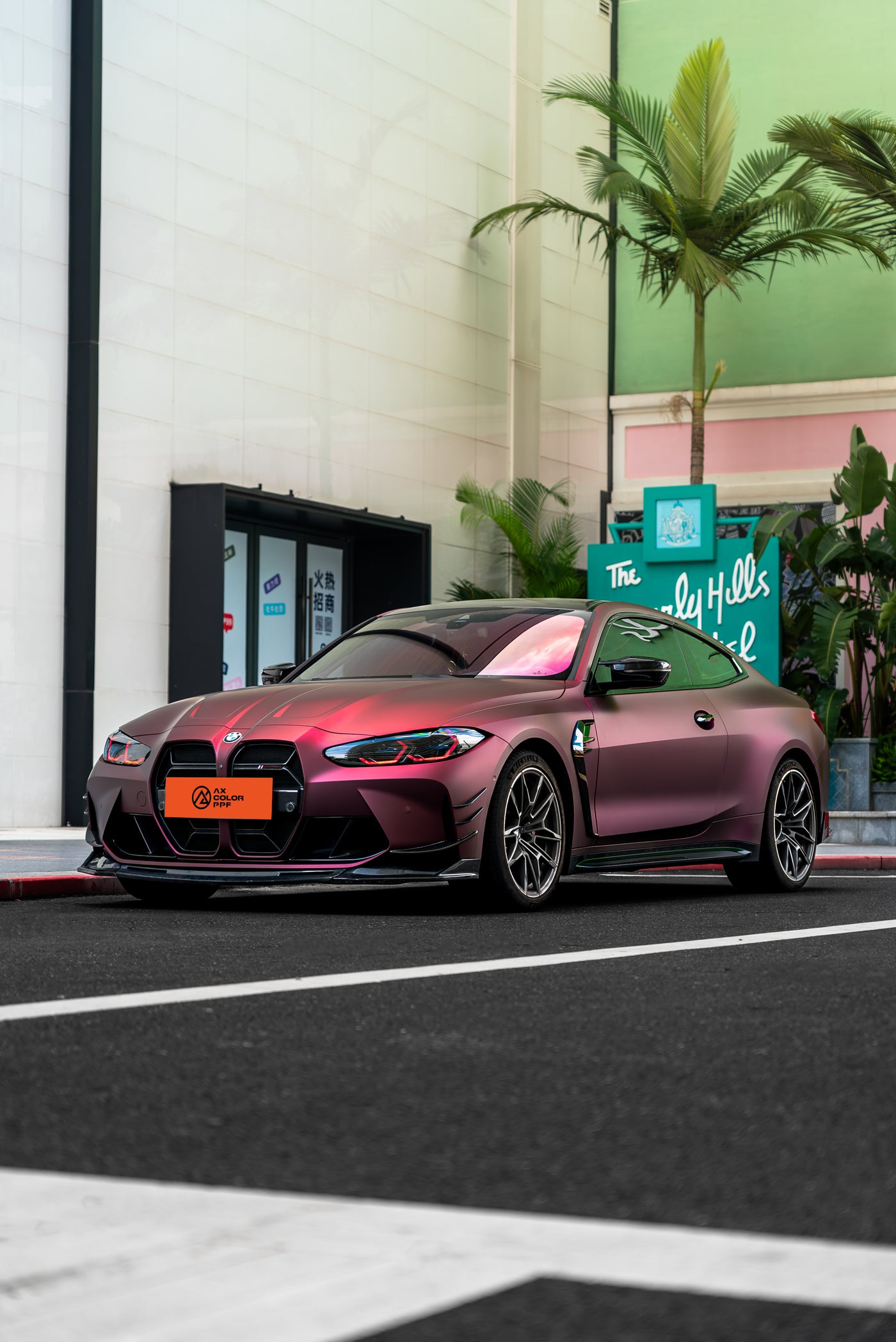 AX Color PPF: Satin Withered Rose Purple – AX Film